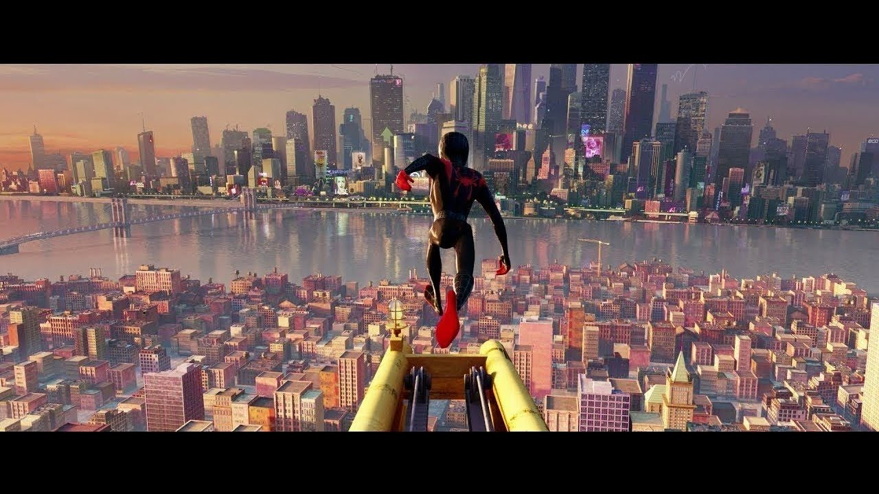 After gaining superpowers from a spider bite, Miles Morales protects ...