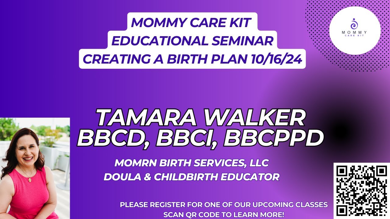 Creating a Birth Plan with Tamara Walker - YouTube