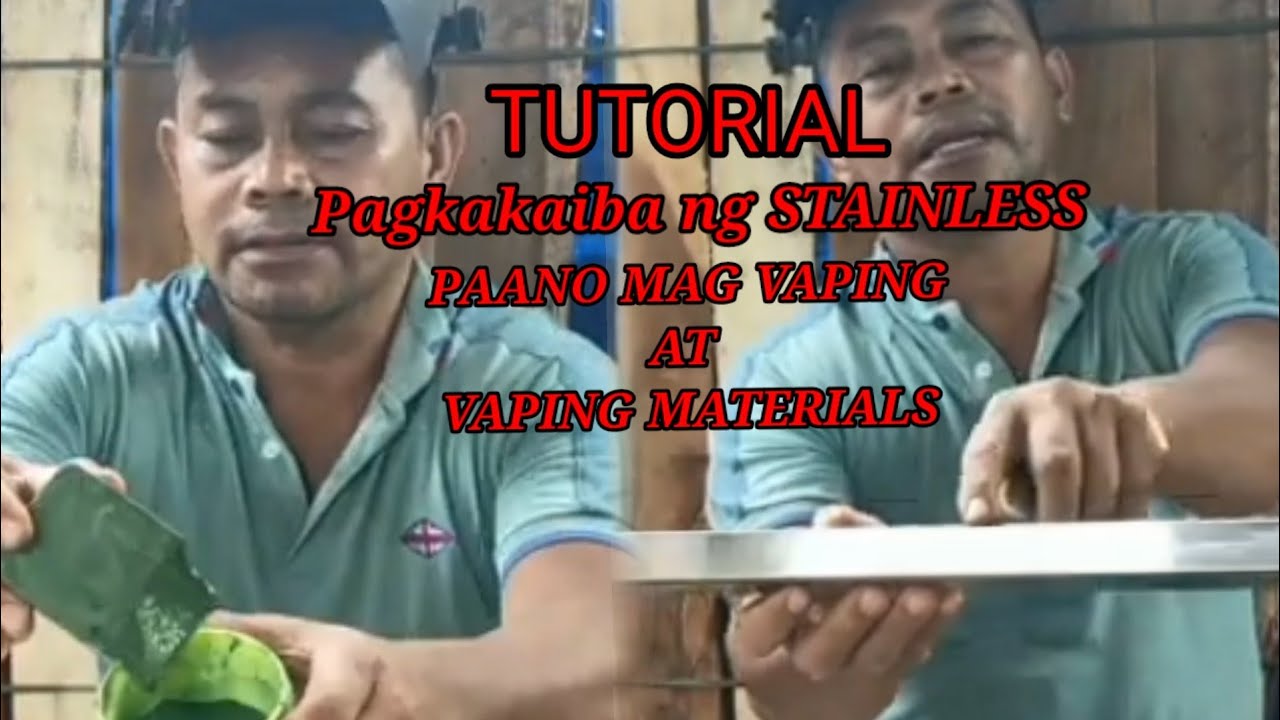 KIND OF STAINLESS AND VAPING TUTORIAL. - YouTube