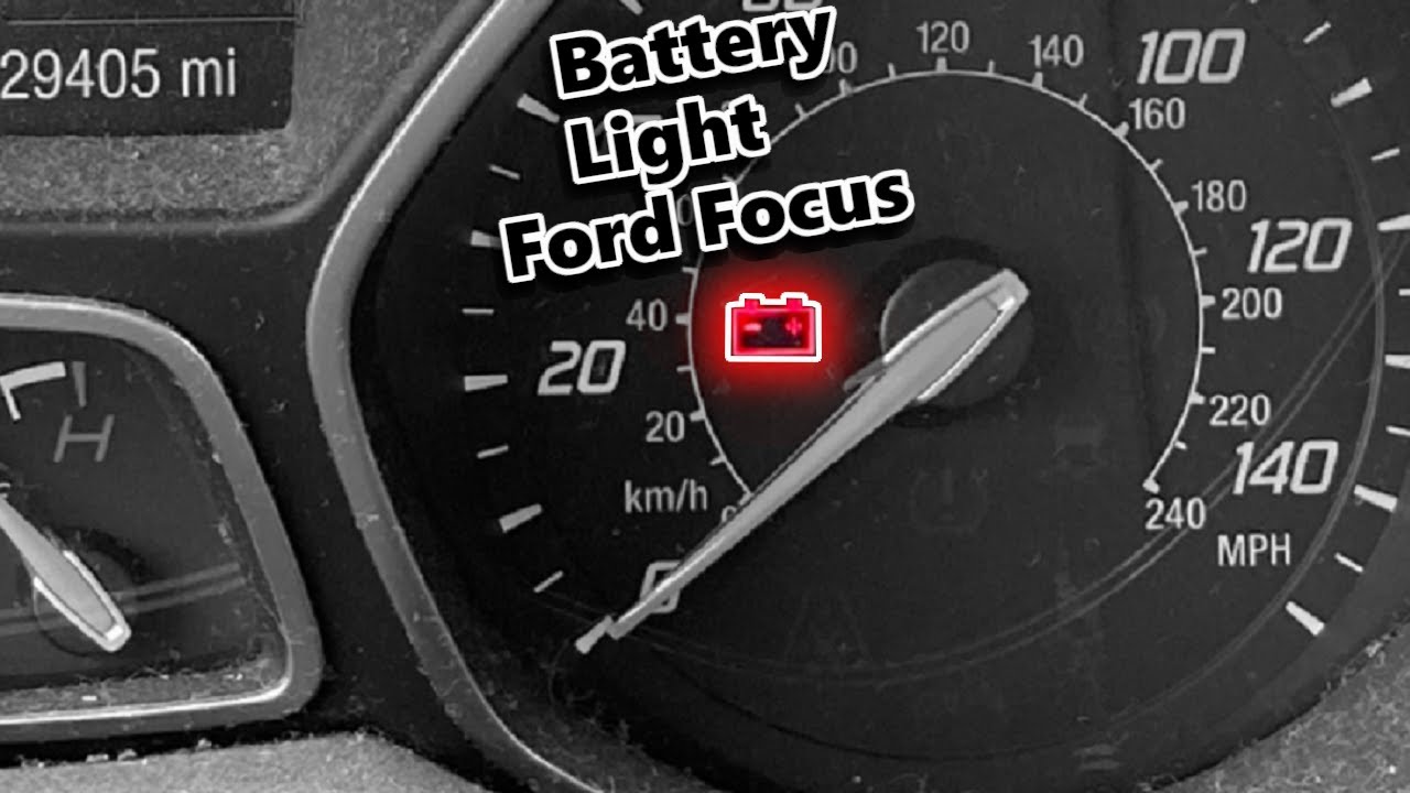 Battery Light on 2014 Focus - YouTube