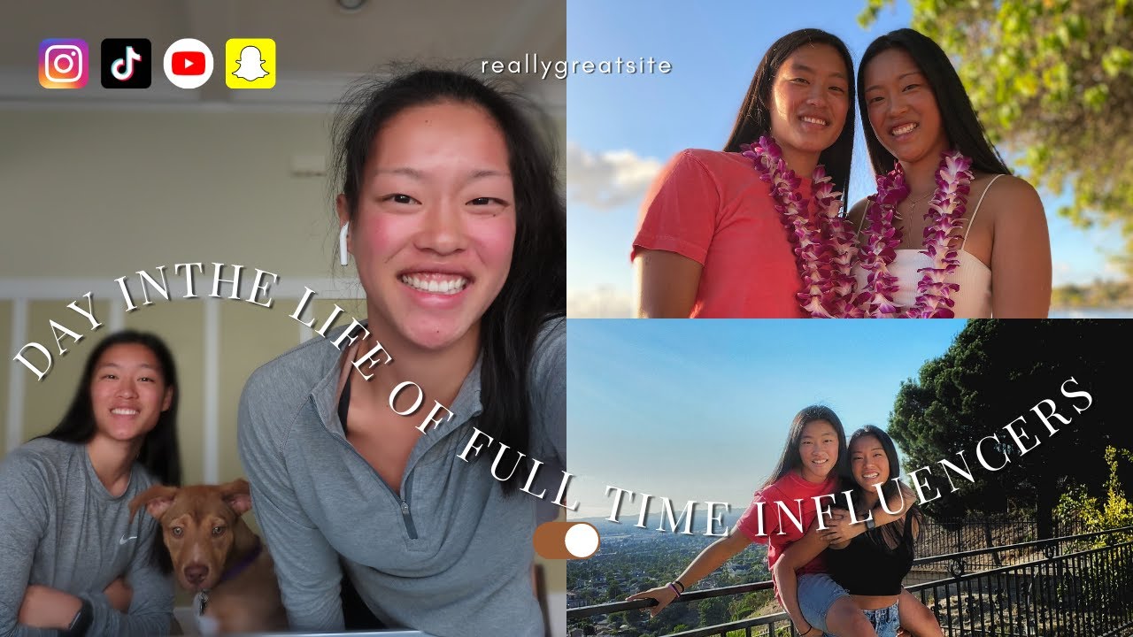 College Students To Influencers | A Day In The Life - YouTube