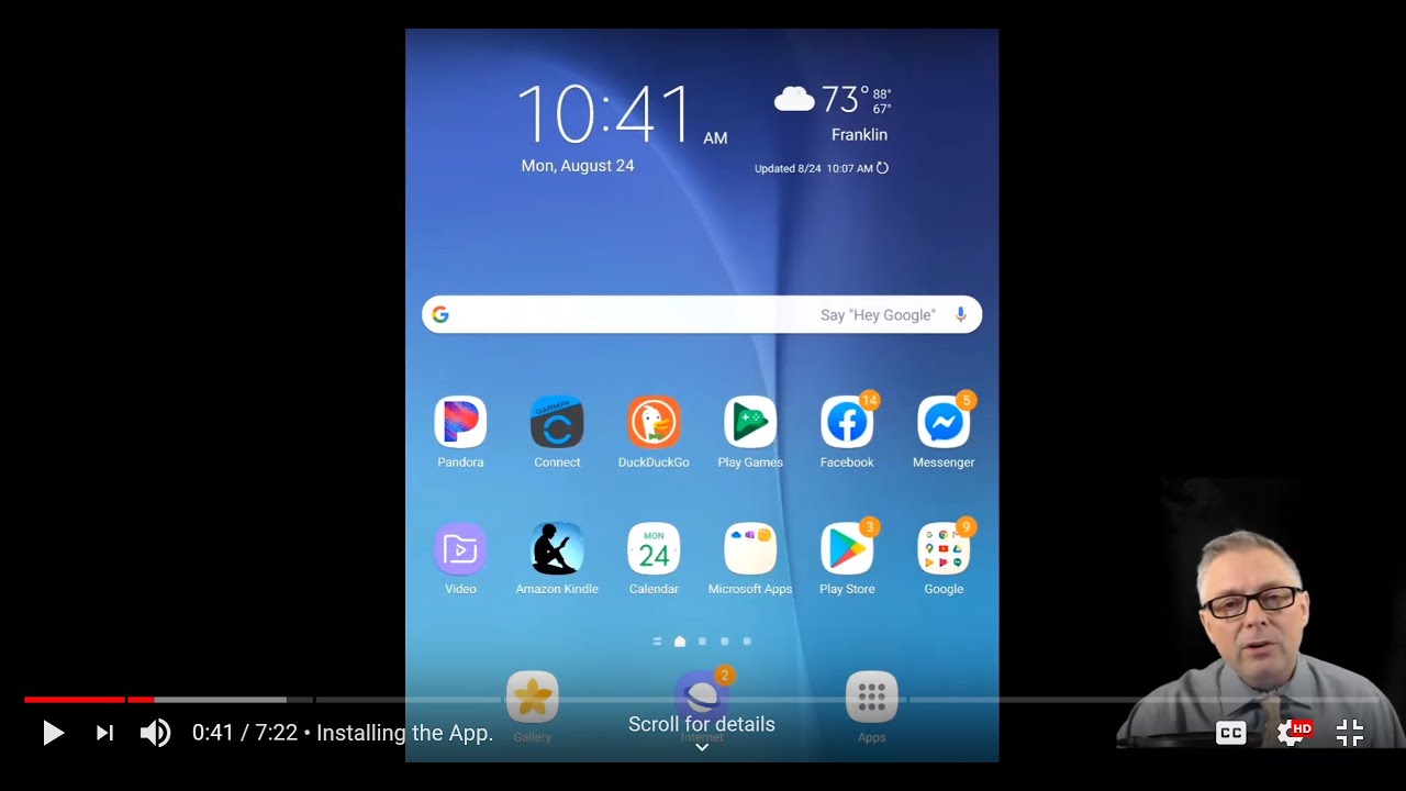 Webex App Install - Android Mobile Device - YouTube