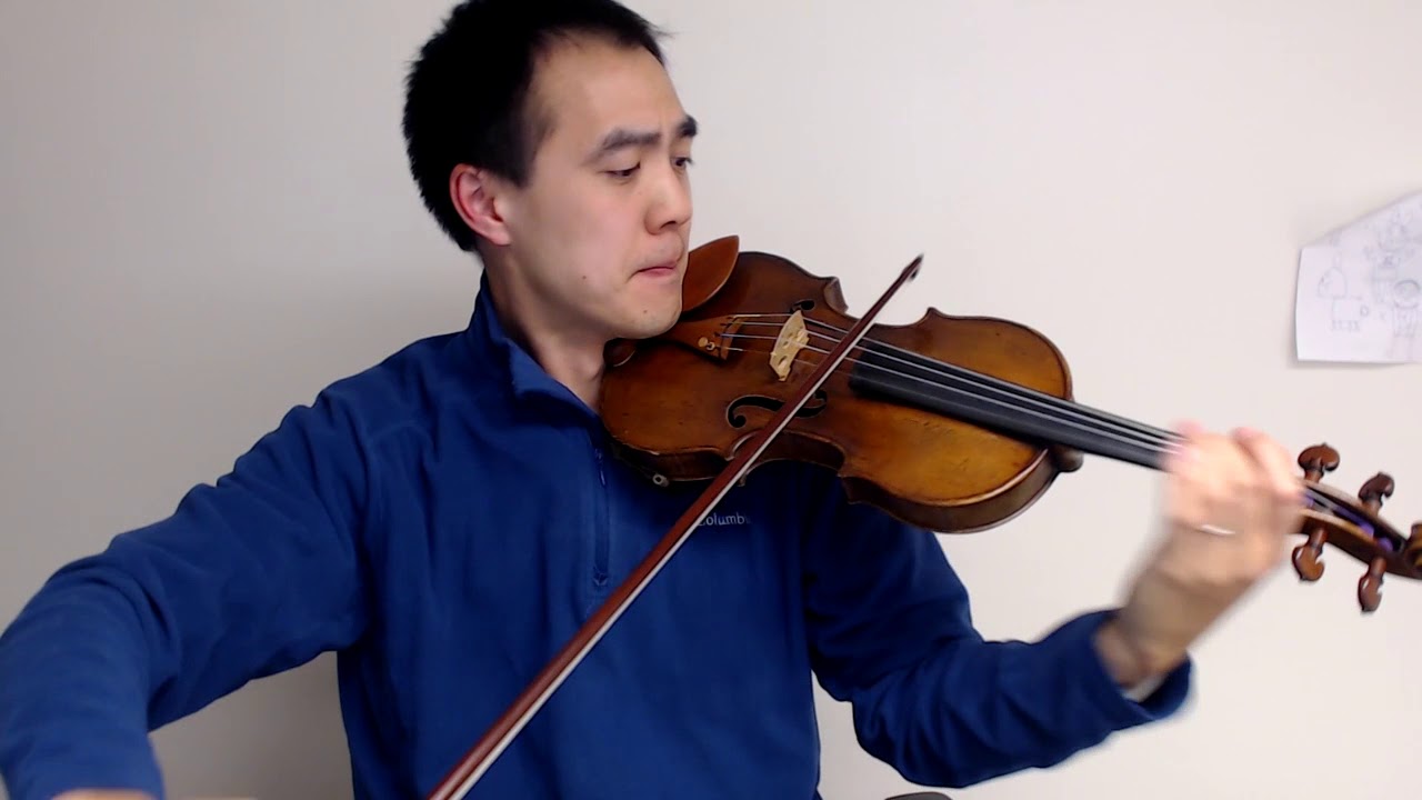 Silent Night (3 violins - 1 violinist + Ben) - YouTube