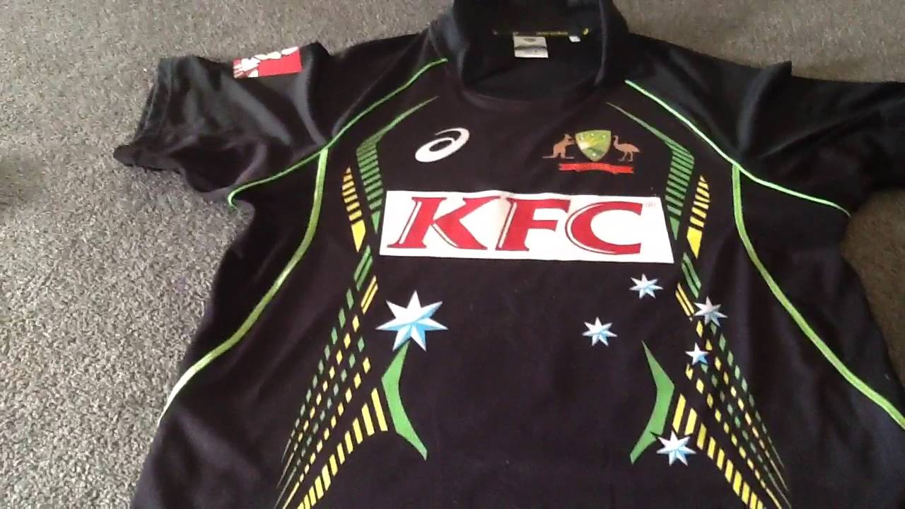 George Bailey Australian T20 cricket signed playing shirt - YouTube