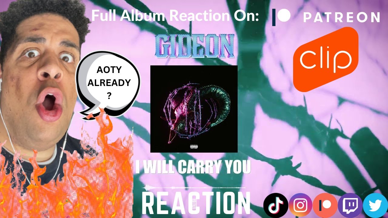Gideon I Will Carry You Reaction Full Album Reaction Available On gideon-i-will-carry-you-reaction-full-album-reaction-available-on