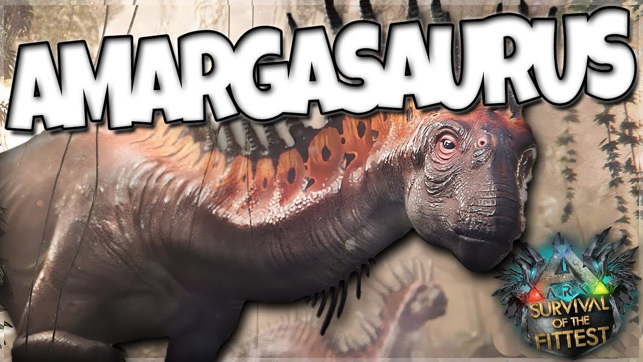 OUTPLAYING tribes with an AMARGASAURUS in ARK: Survival Of The Fittest ...