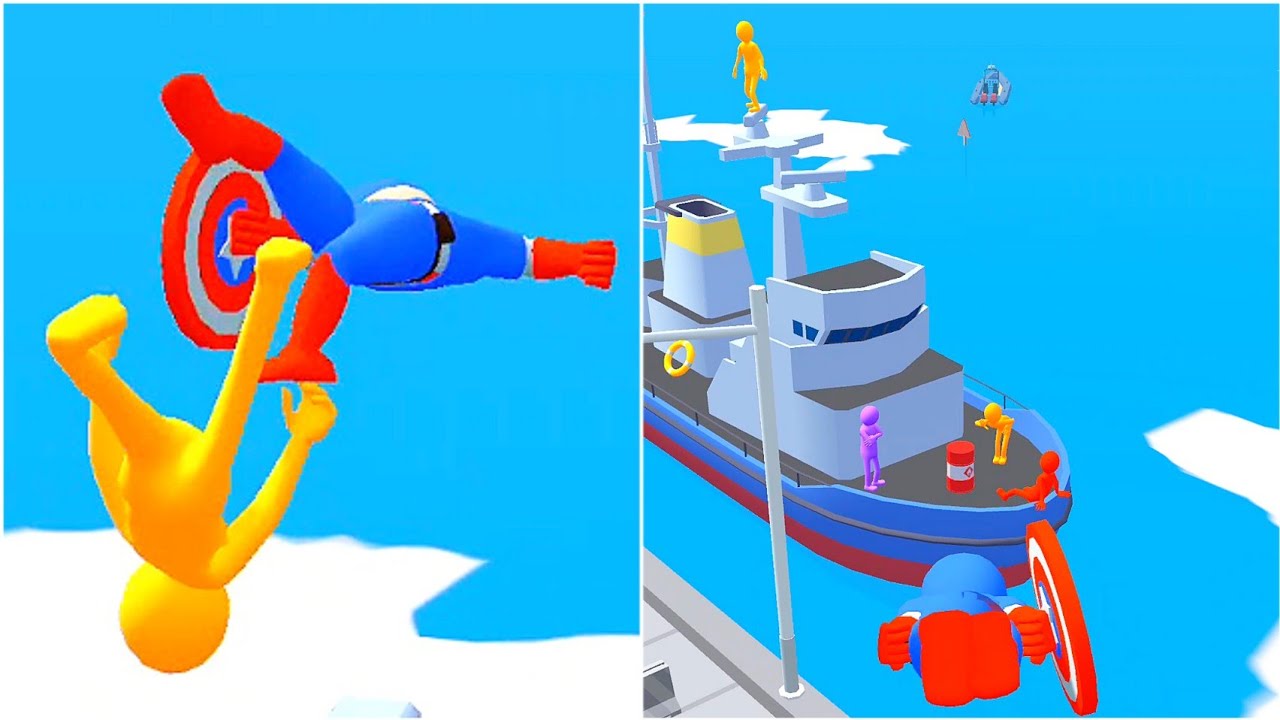 Human Ragdoll Hit Shoot L29-32, New Android Games Gameplay ios ...