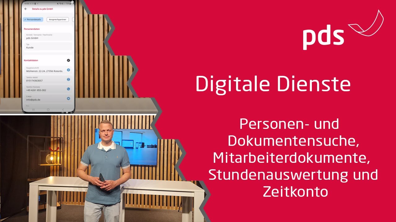 Digitale Dienste für pds Handwerkersoftware | pds Mitarbeiter App [2023 ...