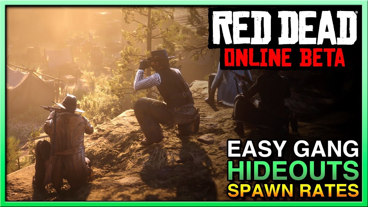 Red Dead Redemption 2 Online Gang Hideouts - Getting Lots Of RDR2 ...
