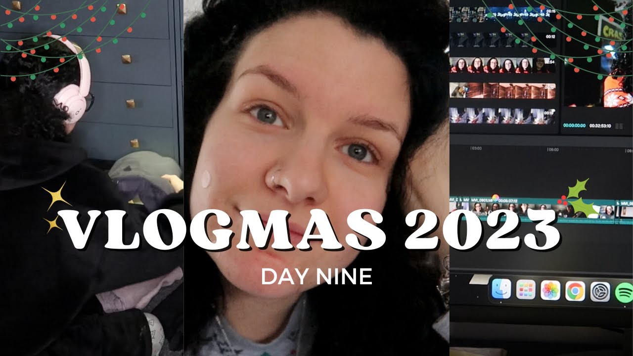 VLOGMAS 2023: DAY NINE | Computer Trouble and Cinema🎄 - YouTube