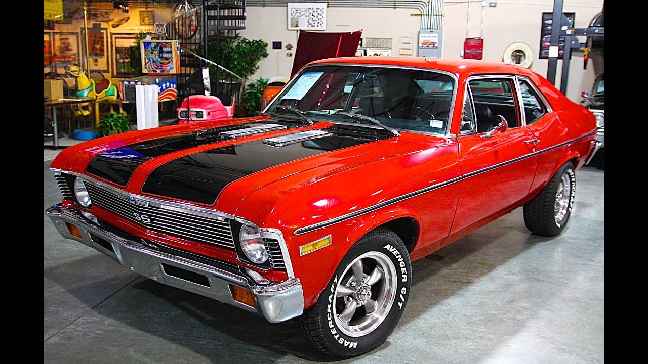***SOLD*** 1972 Nova Undercarriage, 350, 350 Turbo, Black red stripes ...