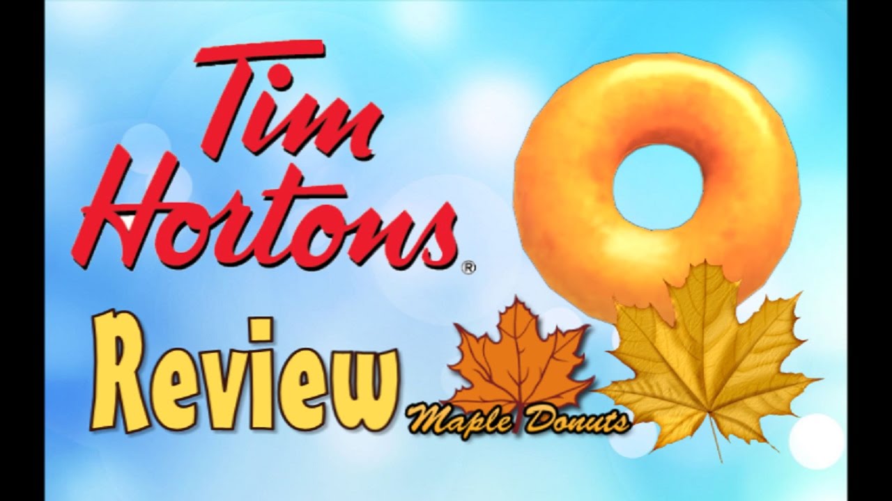 ♥Tim Horton Canadian Maple Donut Review♥-September 28th 2015 - YouTube