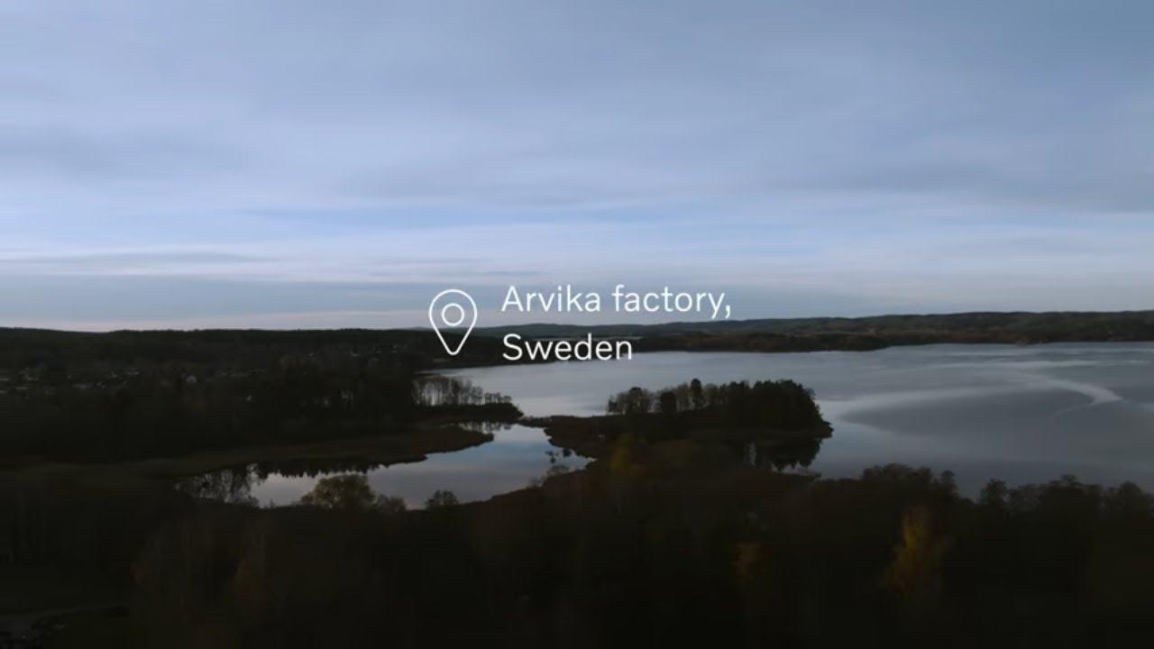 Arvika Factory from Above | Where Volvo Wheel Loaders Are Built - YouTube