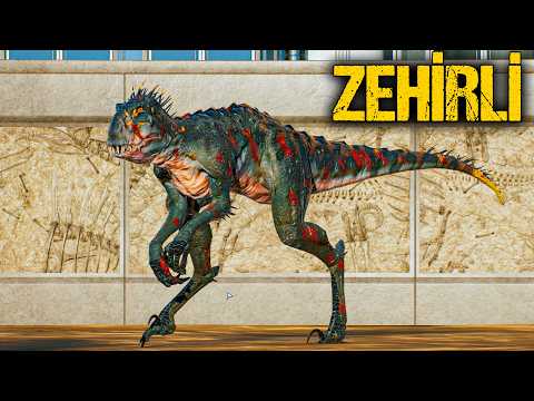 RAKİBİNE ZEHİRLİ KUYRUĞUNU BATIRDI ! | Jurassic World Evolution 3 (ARENA BÖLÜM 4)