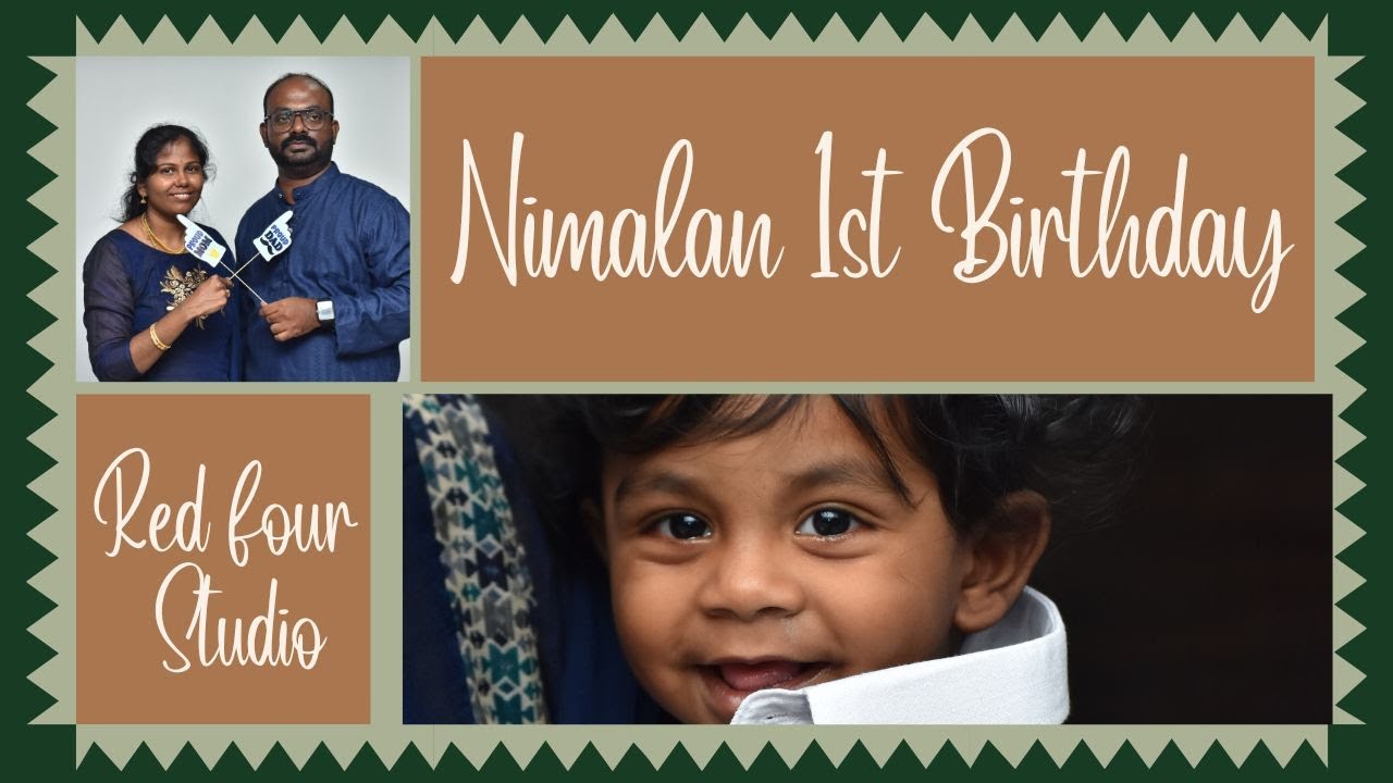 Nimalan 1st birthday - YouTube