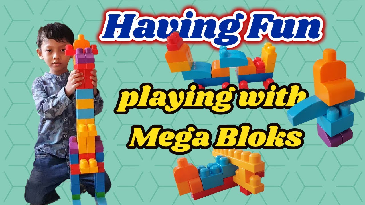 Having Fun Playing with Mega Bloks - YouTube