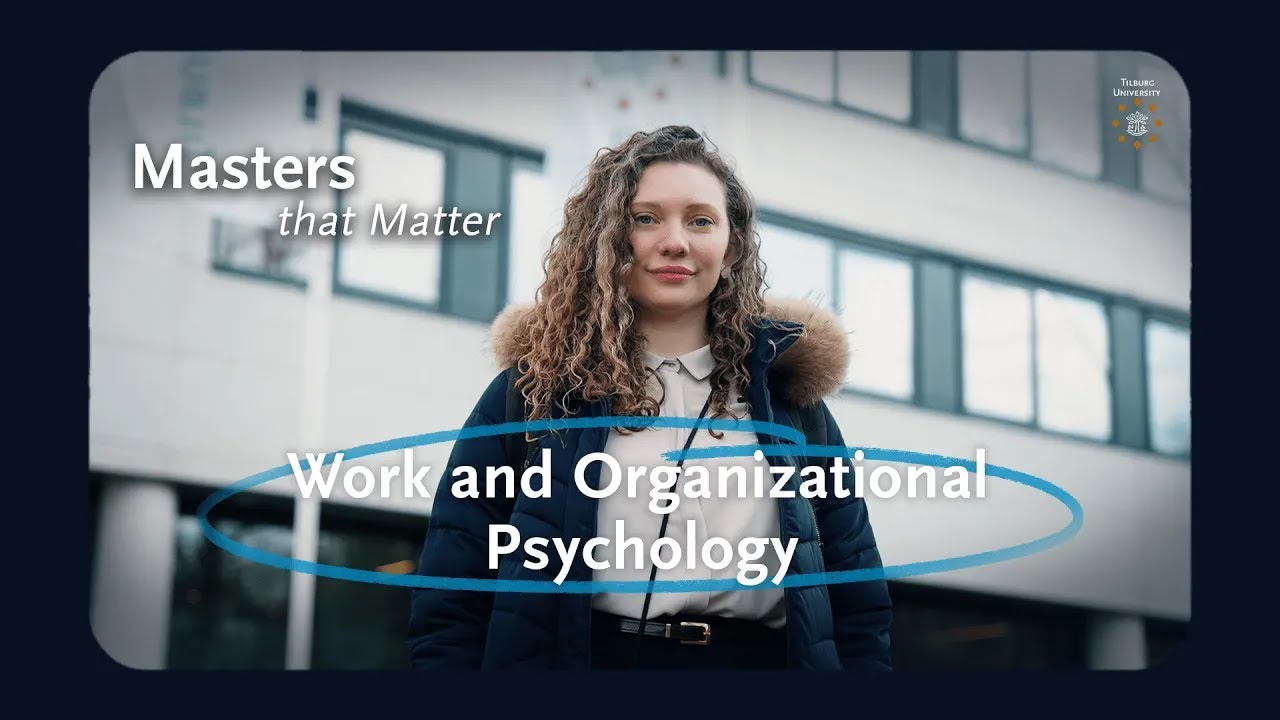 Work and Organizational Psychology - Masters that Matter - YouTube