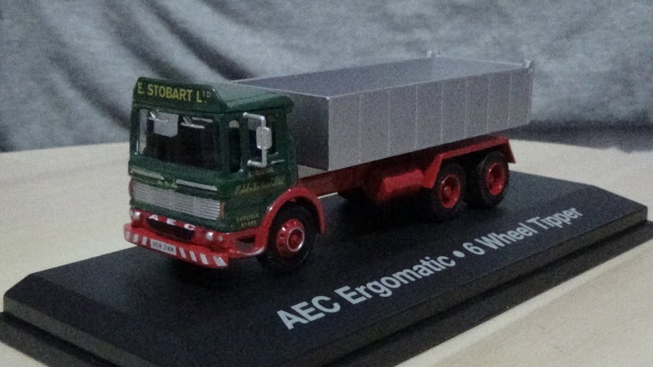 Atlas Editions | AEC Ergomatic | 6 Wheel Tipper Truck | Eddie Stobart ...
