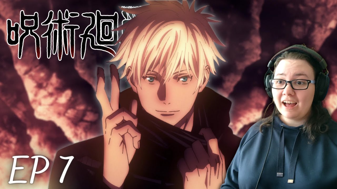 GOJO'S EYES! | Jujutsu Kaisen Episode 7 | Blind Reaction - YouTube