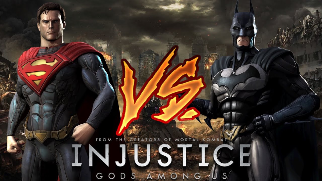 Batman VS Superman (Amazing Fight) - Injustice Gods Among Us - YouTube