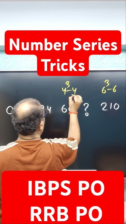 Number Series Tricks 🎯🔥| IBPS PO/RRB PO | Amar Sir #shorts #youtubeshorts #ytshorts - YouTube