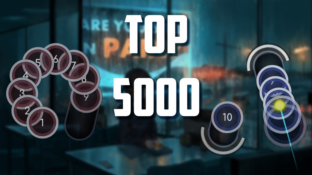 the play that got me top 5000 in osu - YouTube