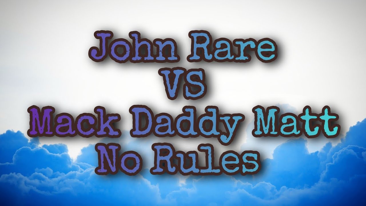 John Rare VS Mack Daddy Matt BWA No Rules #rare #wrestling # ...
