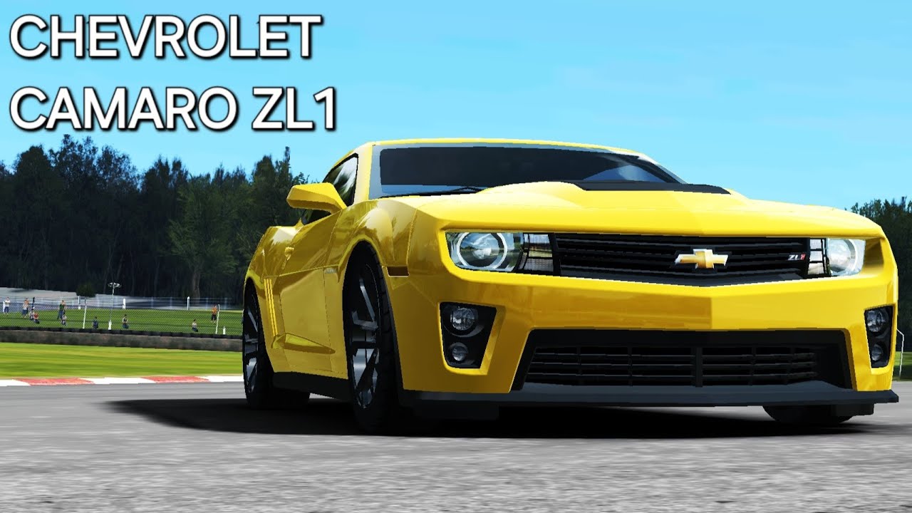 (Real Racing 3) Chevrolet Camaro ZL1 💀🔥 - YouTube
