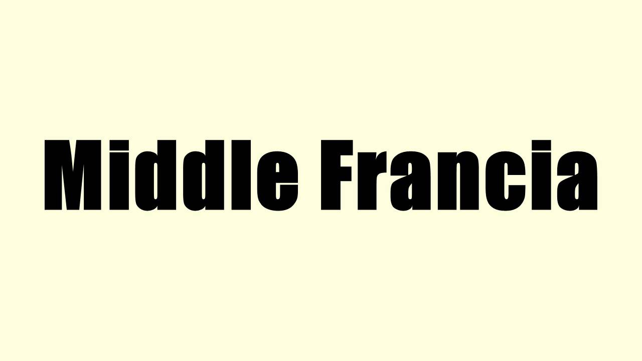 Middle Francia - YouTube