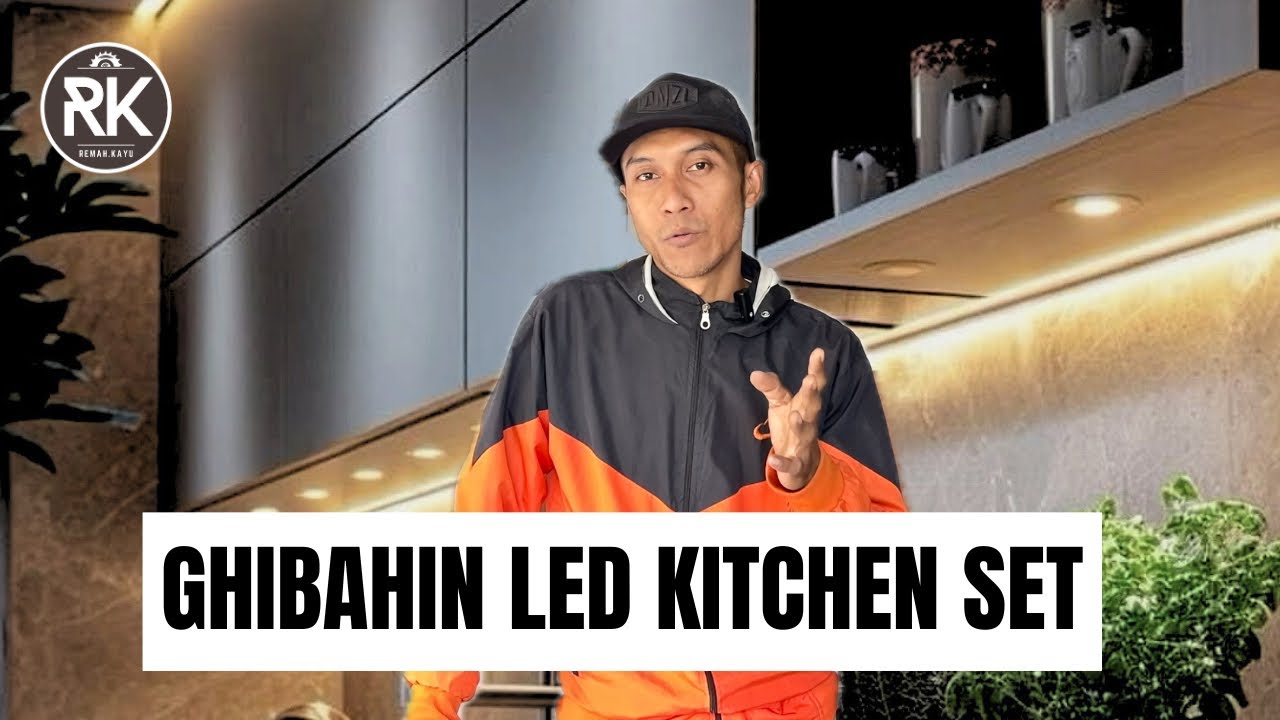 LAMPU LED STRIP KITCHEN SET - YouTube