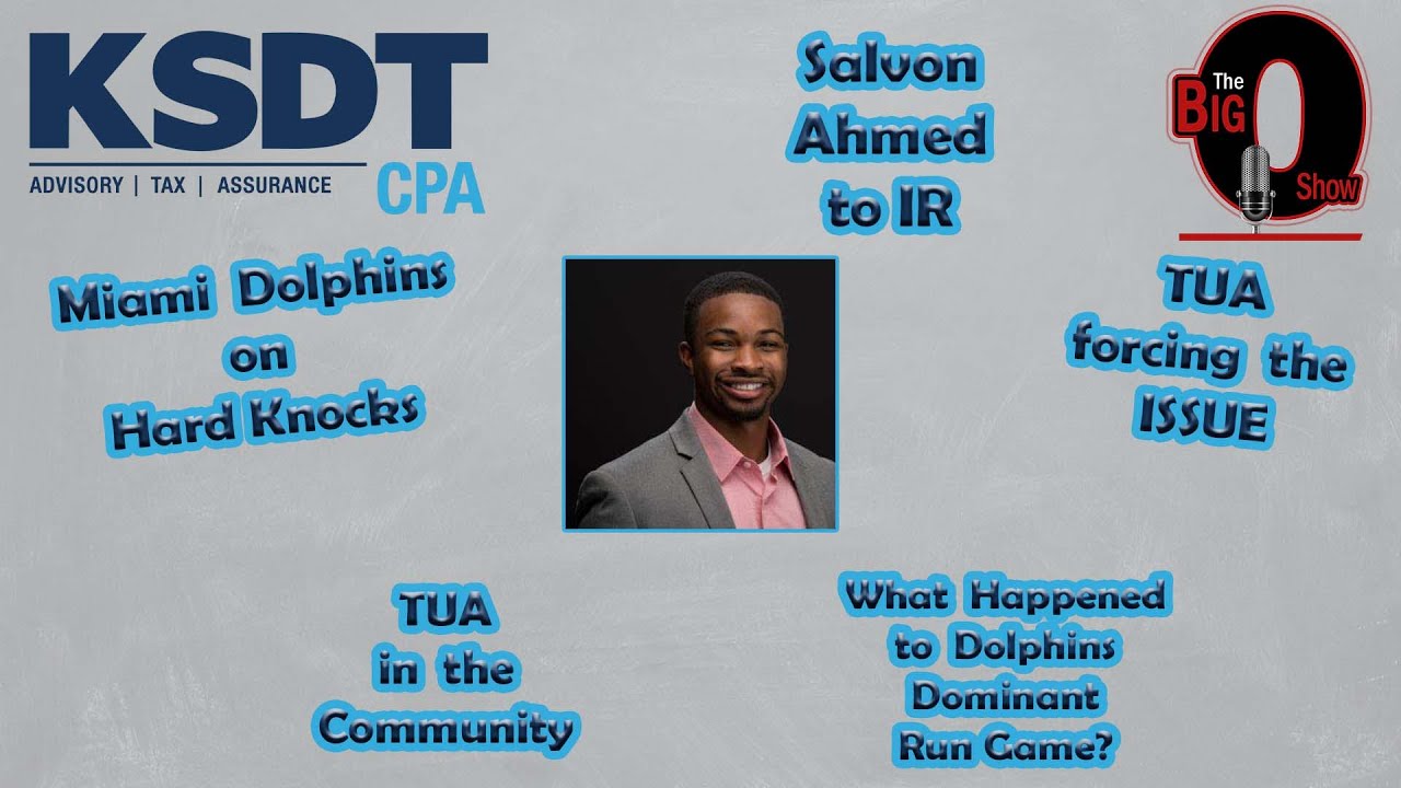 Talking Tua, Hard Knocks and Ahmed to IR w Cameron Wolfe brought to you ...