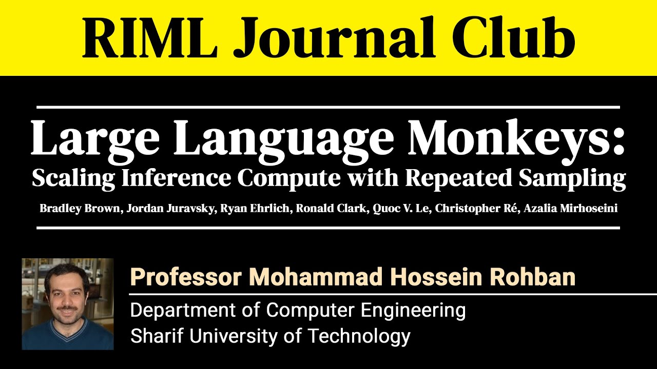 LLMonkeys: Scaling Inference Compute with Repeated Sampling | RIML Journal Club | 2024-12-25 ...