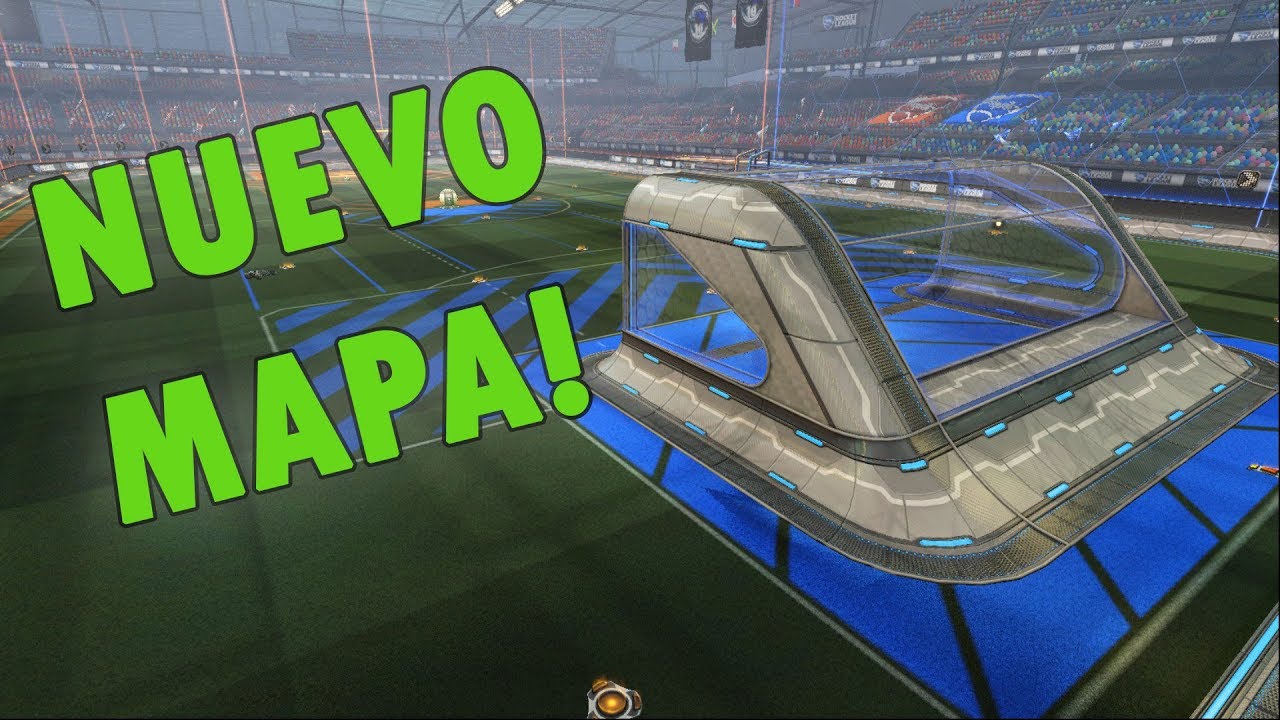PROBANDO EL NUEVO MAPA de Rocket League - YouTube