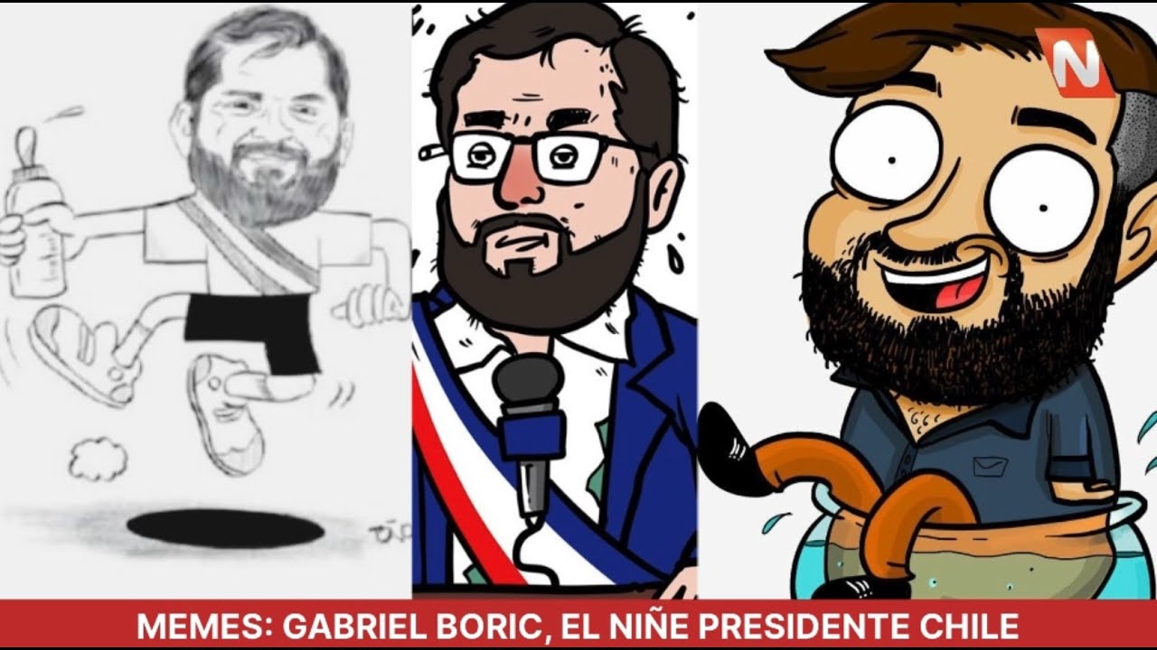 Memes de Gabriel Boric, el niñe presidente de Chile - YouTube