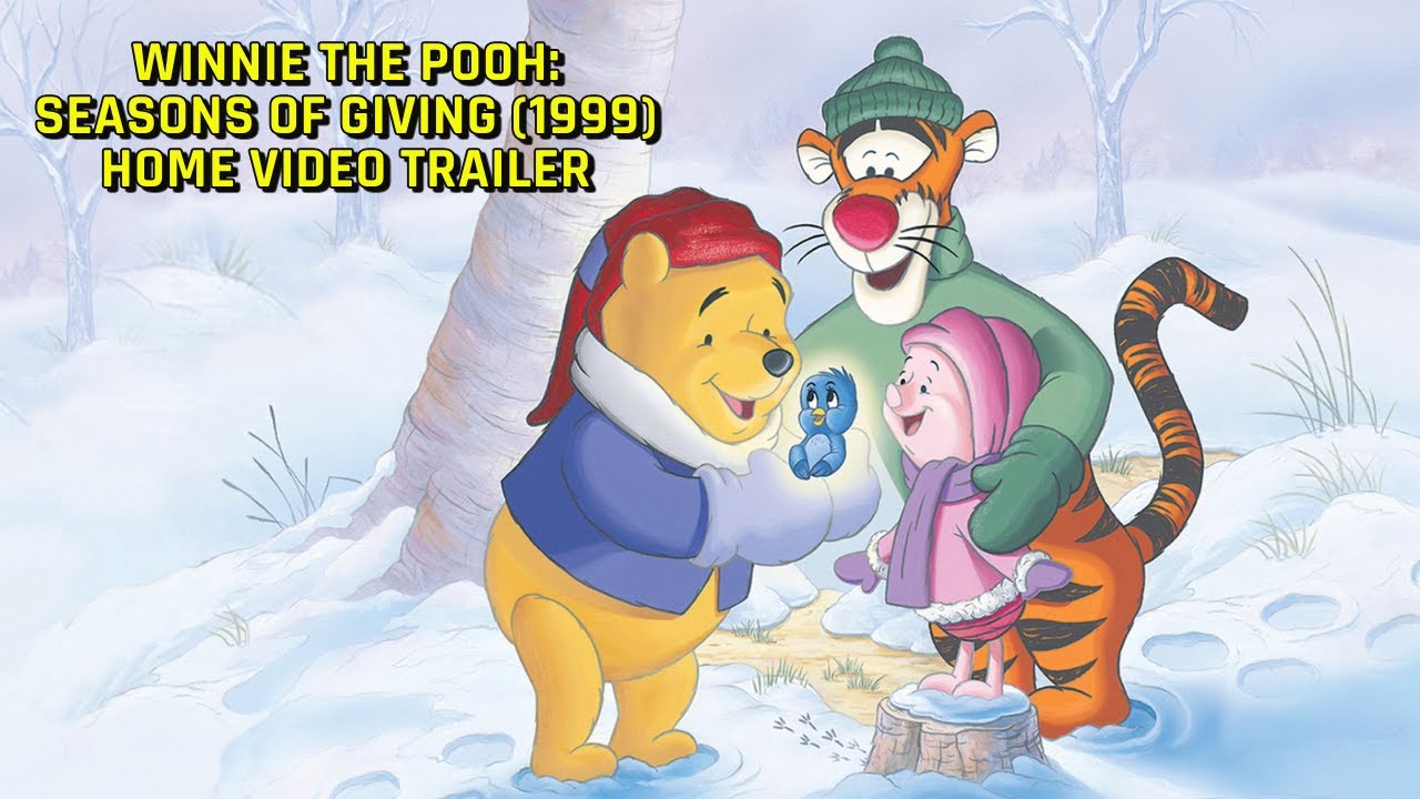 Winnie the Pooh: Seasons of Giving (1999) Home Video Trailer - YouTube