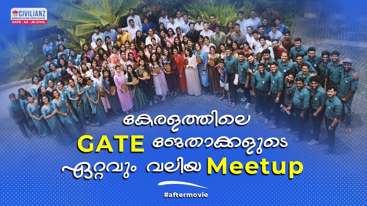 Biggest Gathering of GATE Winners in Kerala | Civilianz | Best GATE ...