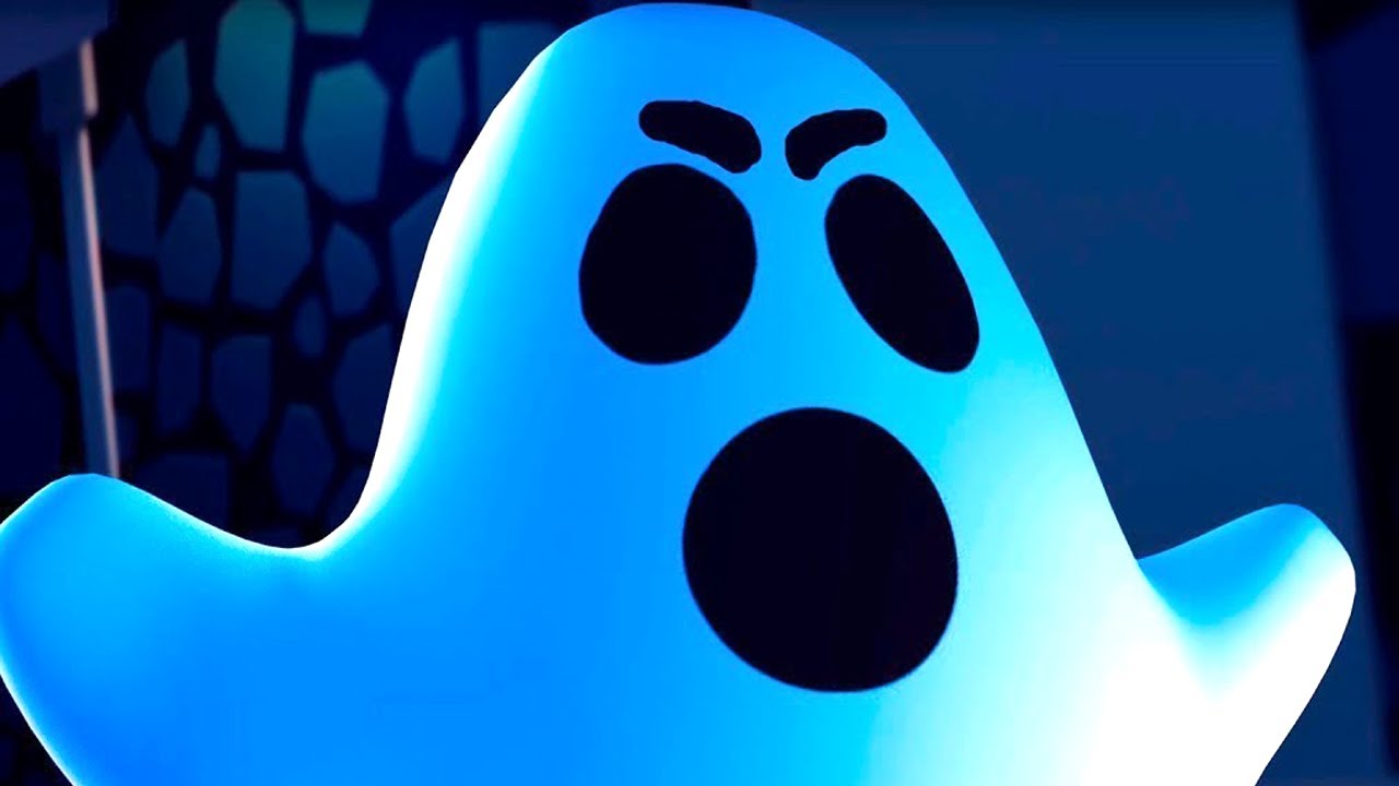 Knock Knock Who's There ? Ghost in the Dark & Don't Be Afraid Kids ...