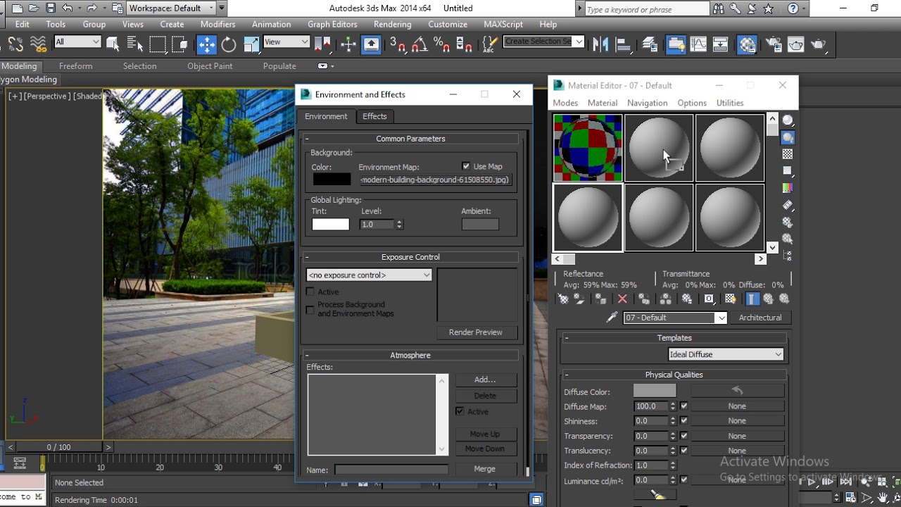 PERSPECTIVE MATCH -3ds max - YouTube
