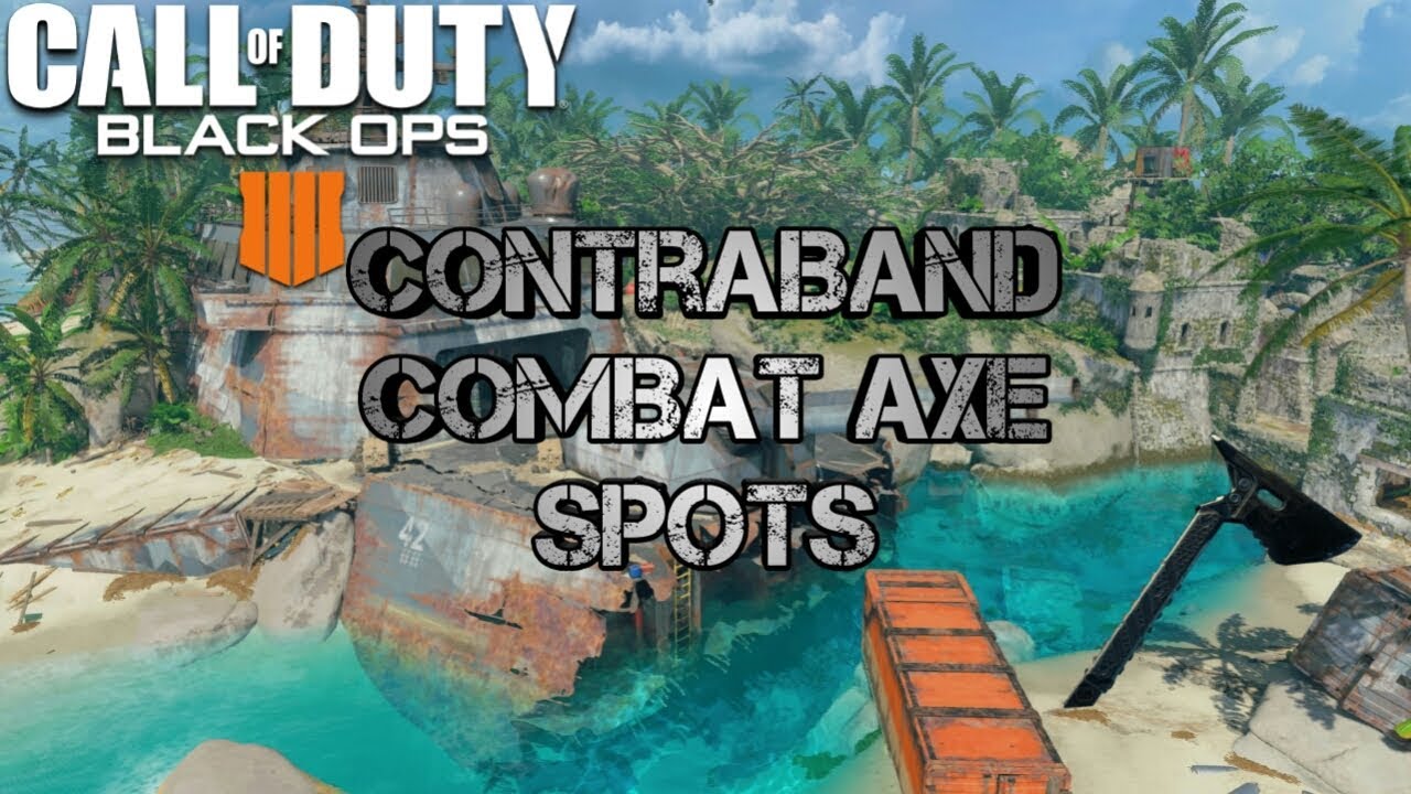 BO4: Contraband Combat Axe Spots @ItsJedi_ - YouTube