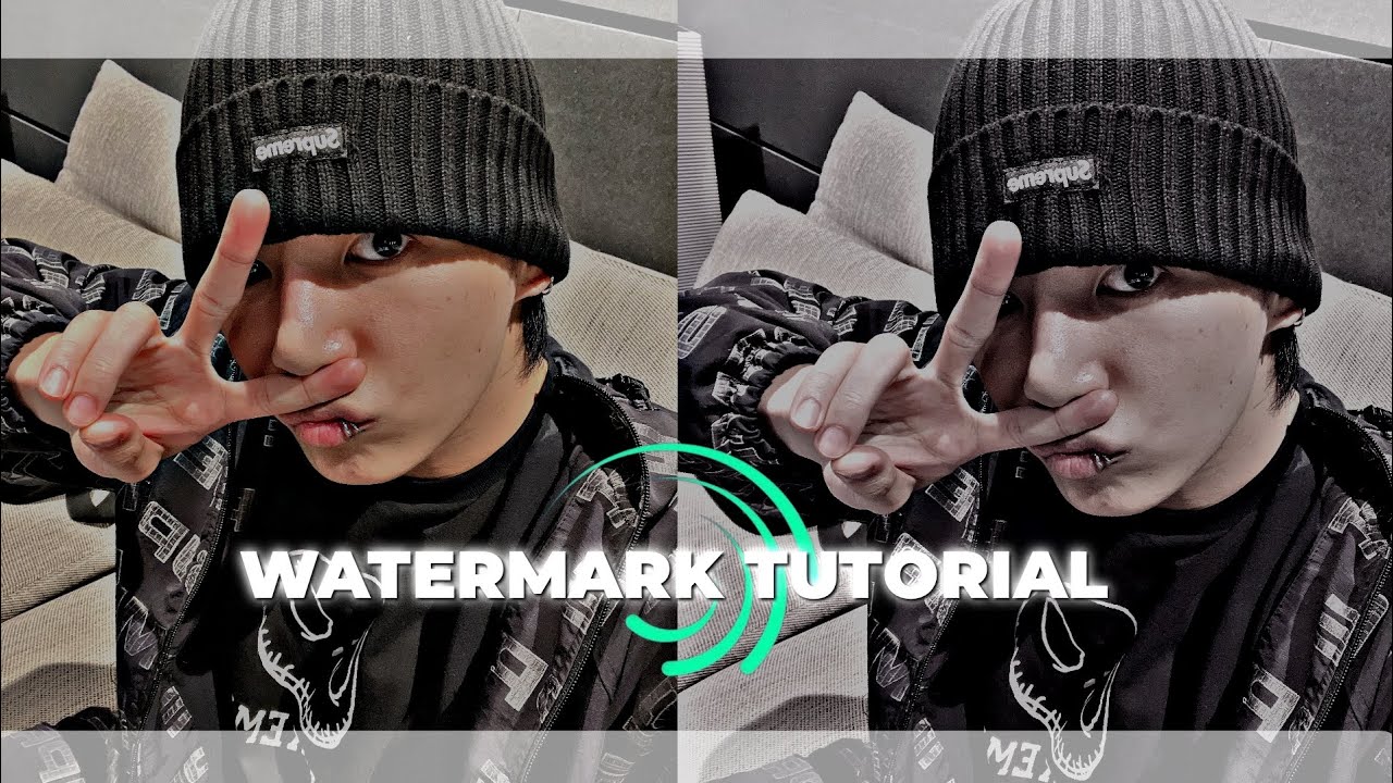 WATERMARK TUTORIAL ON ALIGHT MOTION - YouTube