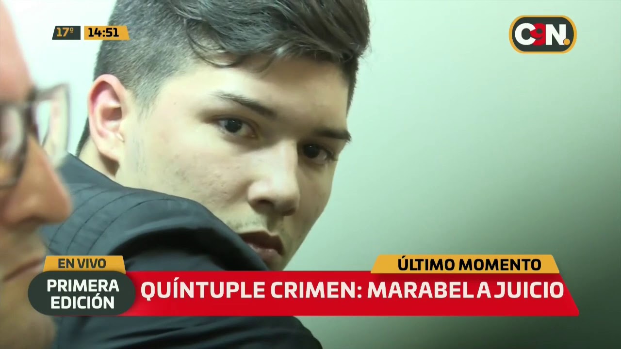 Quíntuple Crimen: Bruno Marabel a Juicio Oral y Público - YouTube