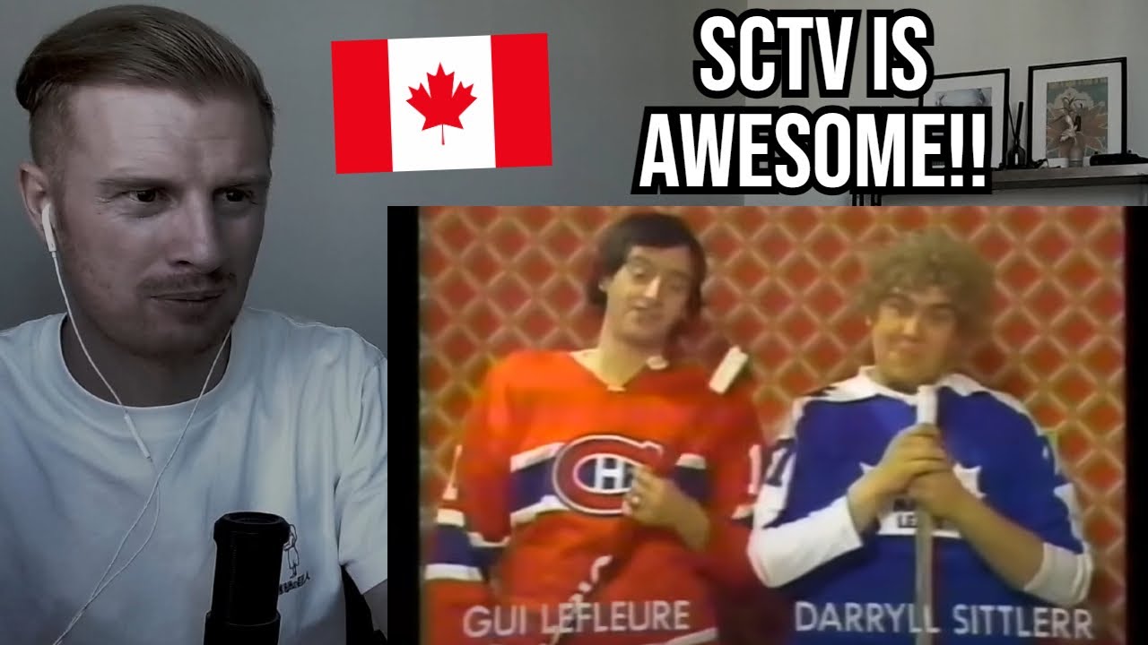 Reaction To SCTV Hockey Sketch - John Candy (Darryl Sittler) and Joe ...
