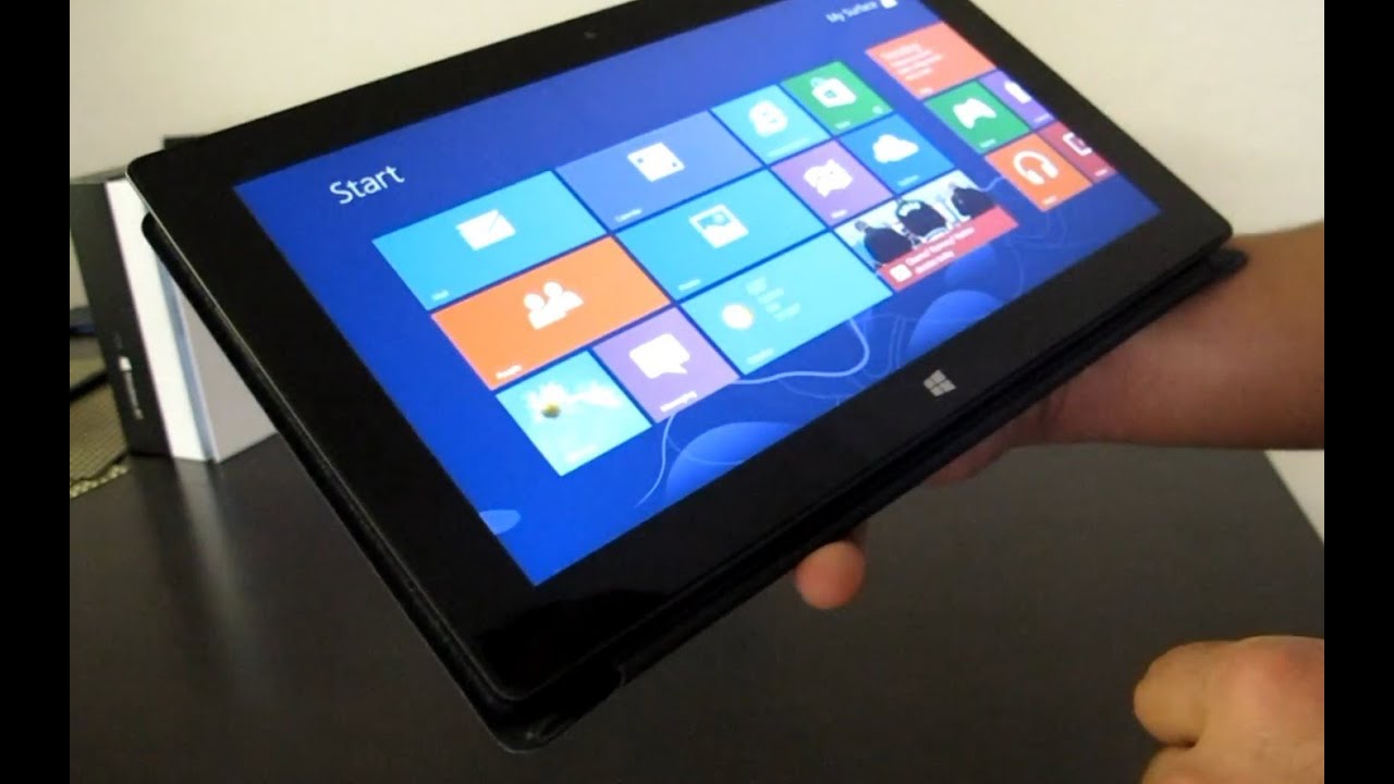 Microsoft Surface Tablet & Windows 8 RT - РЕВЮ - YouTube
