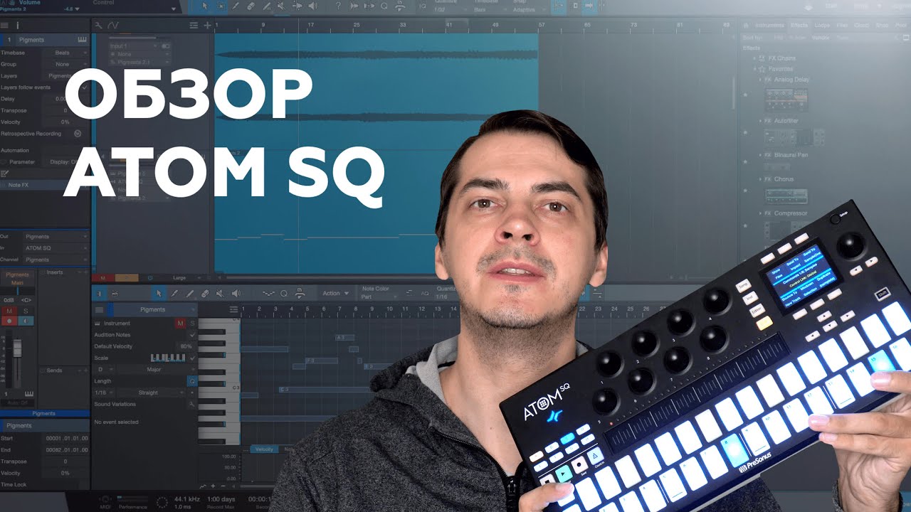 Presonus Atom SQ | Обзор - YouTube