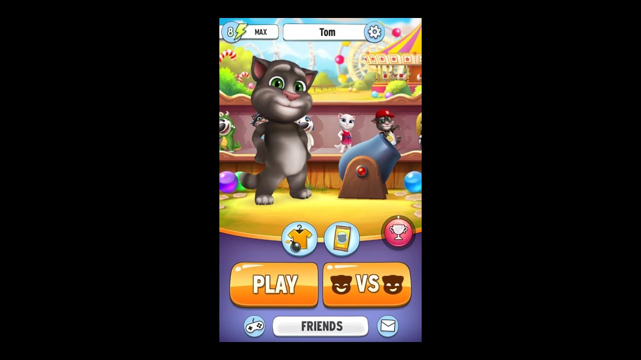 Talking Tom Bubble Shooter HD Game Officel Trailer - YouTube