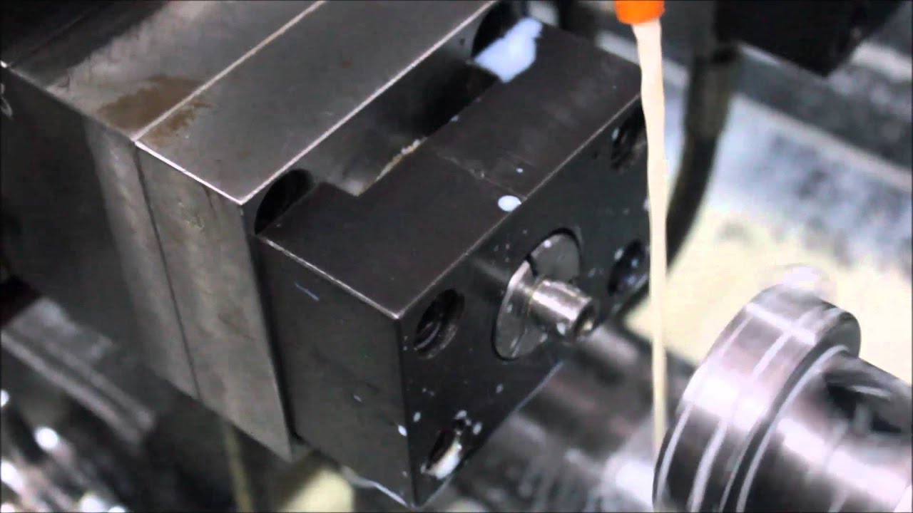 Tapping Machine with Hydraulic Clamping Fixture - YouTube
