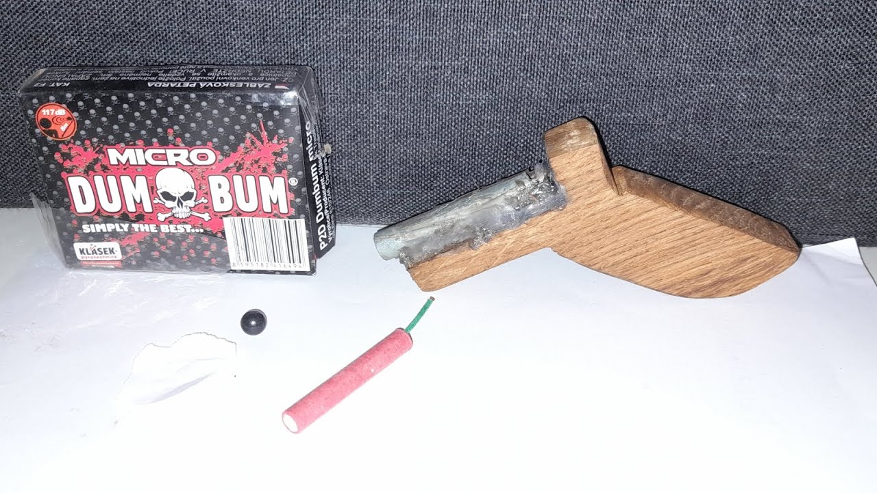 selfmade Mini gun (Experiment firework channel) - YouTube