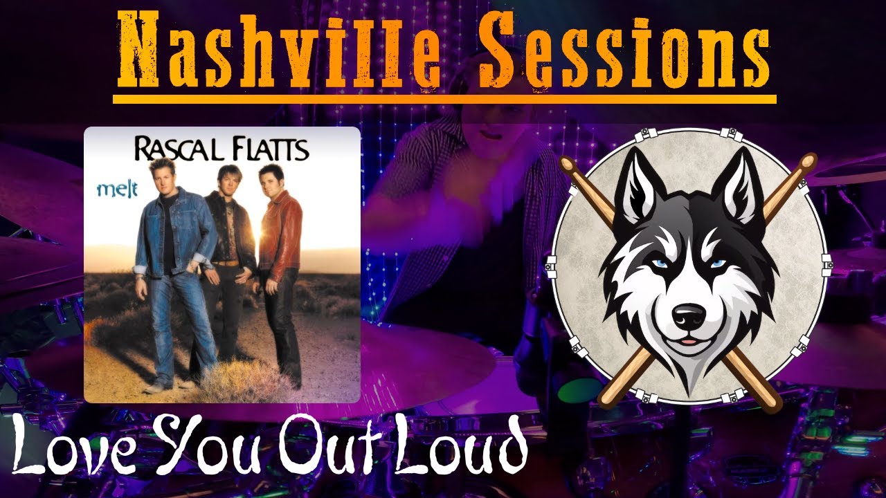 159 Rascal Flatts - Love You Out Loud - Drum Cover - YouTube