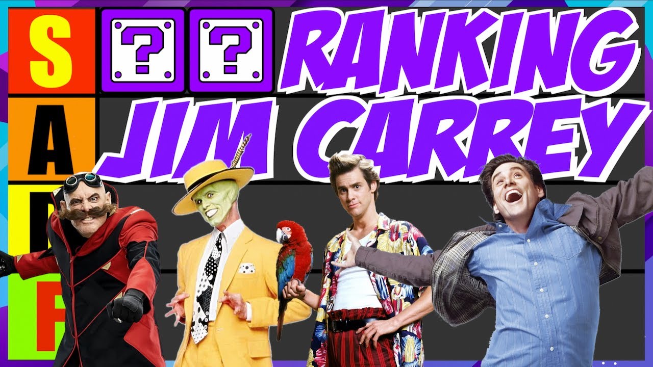 Tier List! Ranking Every Jim Carrey Movie | We Rank All of His Films ...