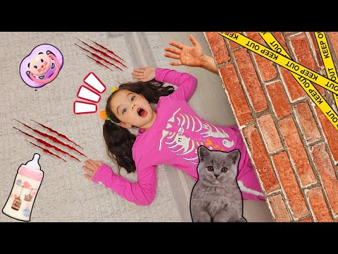 EYVAH !! BEBEK ELİF SİNEM HER YERE DÜŞTÜ VE SIKIŞTI !!?? بابا جاب لي بالون - جنى/  مقداد | طيور بيبي